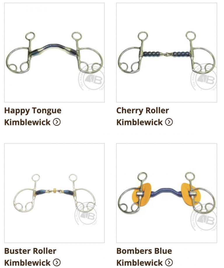 The Bombers Kimblewick range from WWT : Worldwide Tack